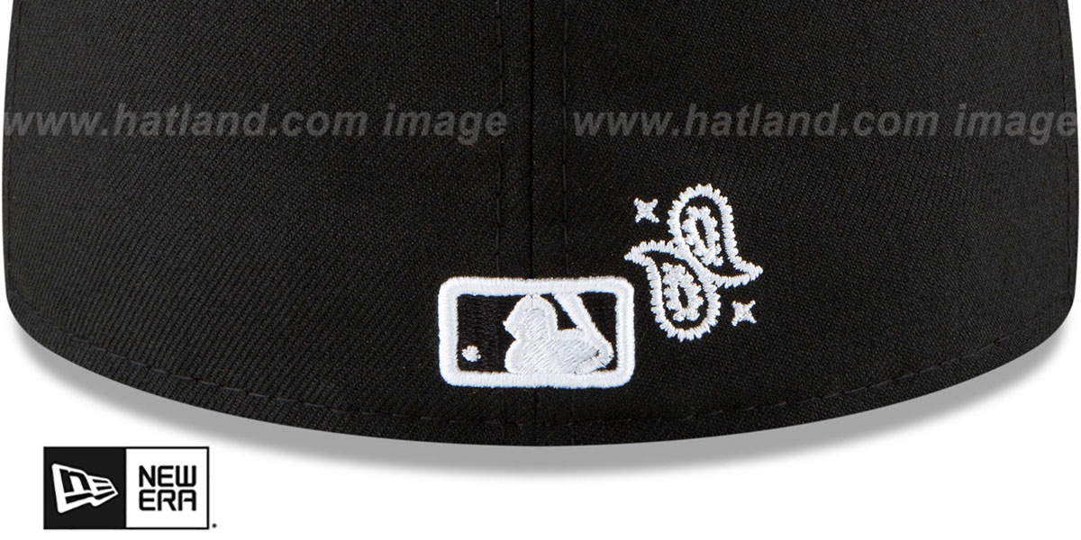 Philadelphia Phillies PAISLEY ELEMENTS Black Fitted Hat