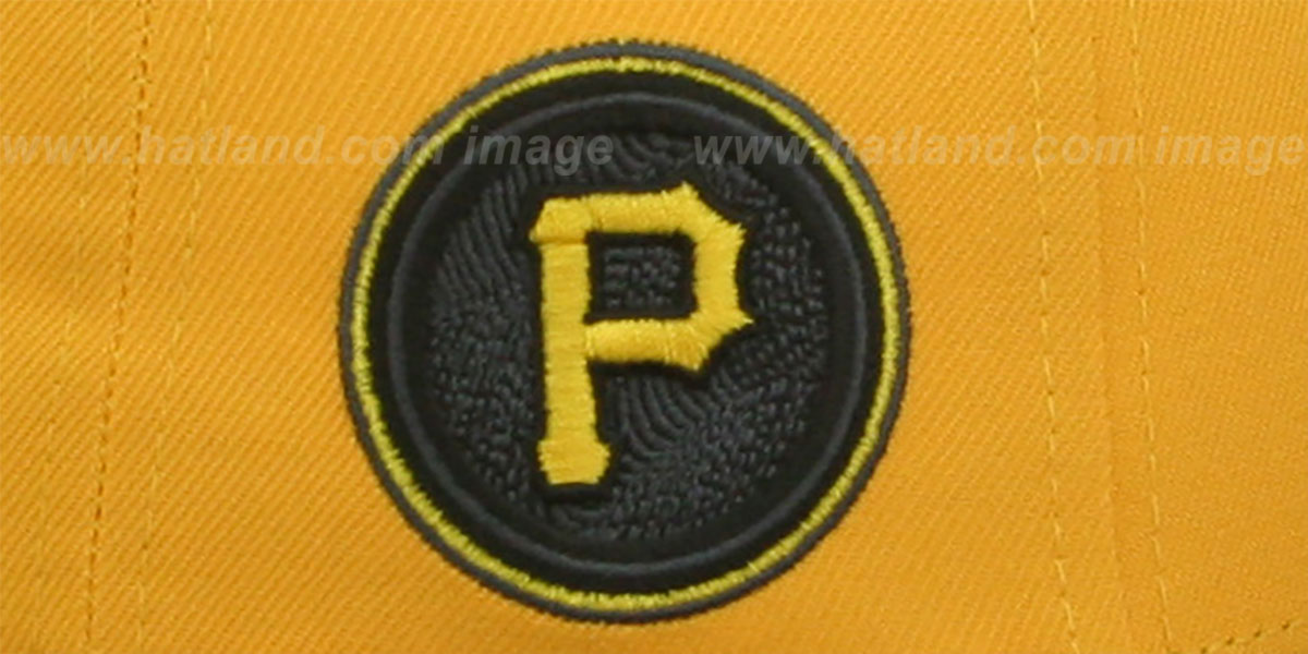 Pittsburgh Pirates ALTERNATE CITY CONNECT Gold-Black Fitted Hat