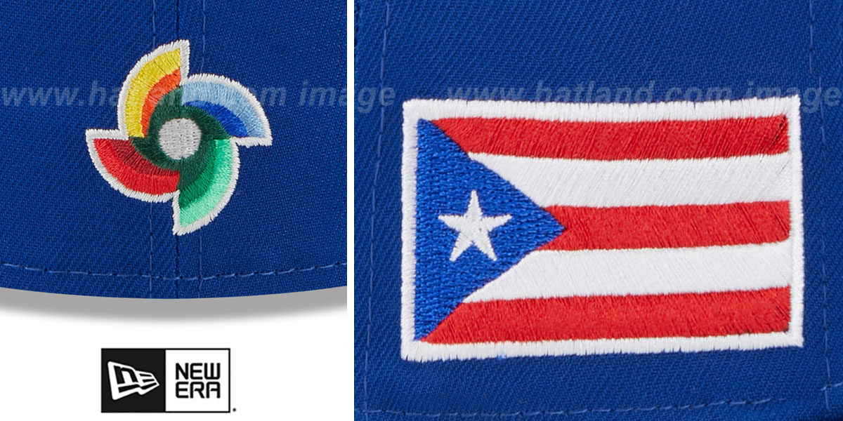 Puerto Rico 2023 WBC GAME Royal Hat by New Era