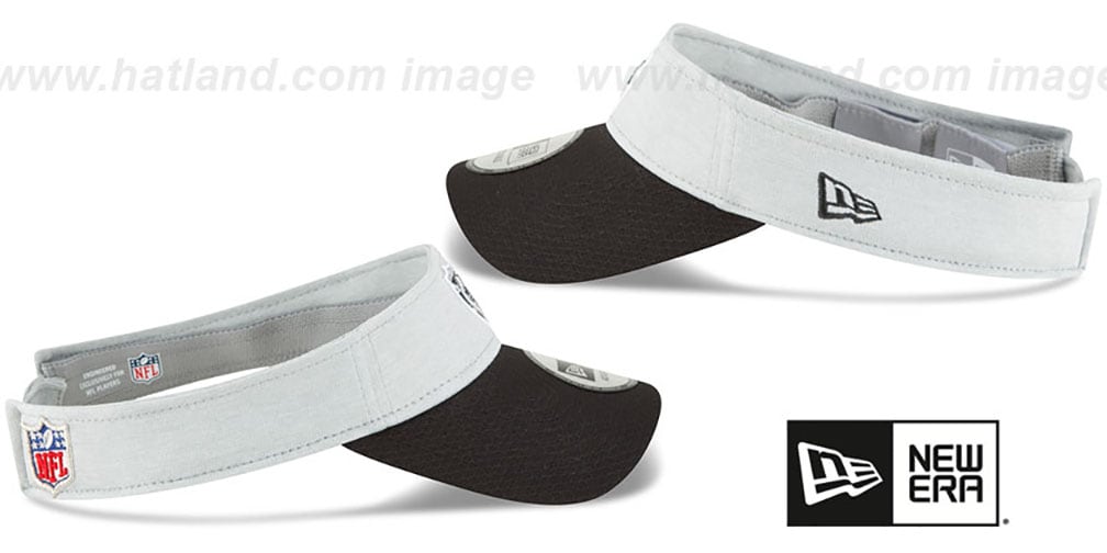 Oakland Raiders 18 NFL STADIUM Grey-Black Visor by New Era