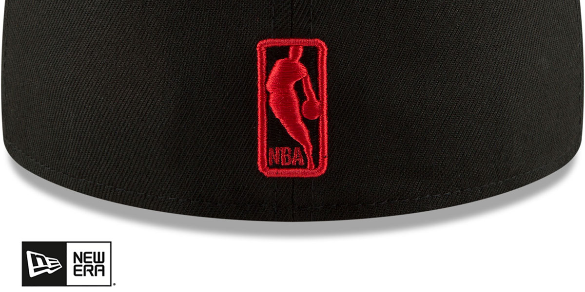 Toronto Raptors NBA TEAM-BASIC Black Fitted Hat by New Era