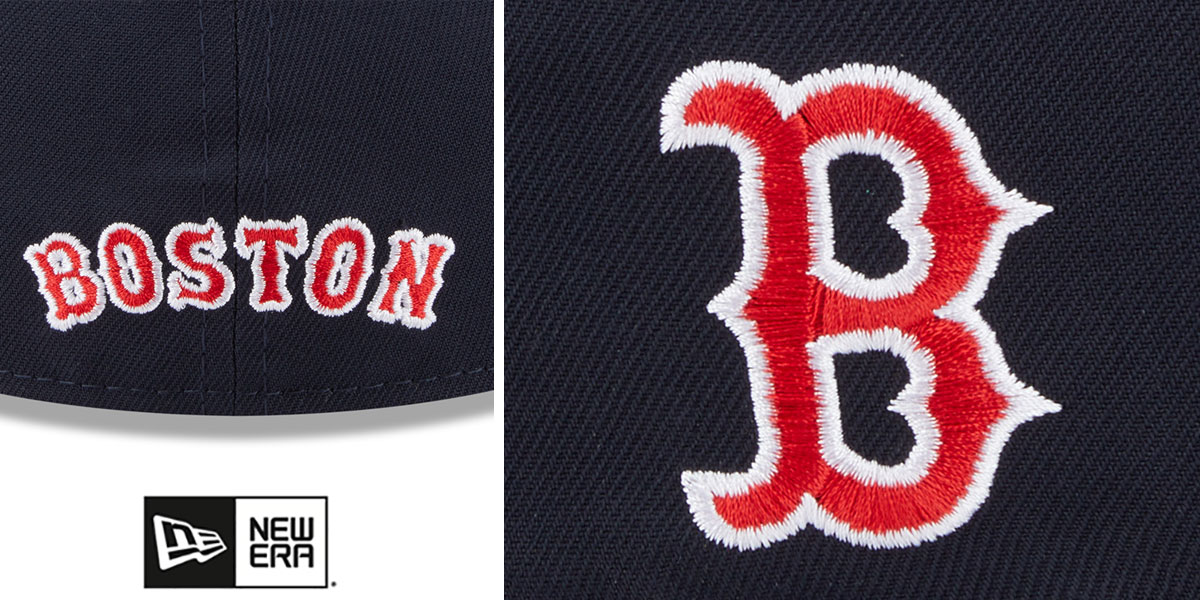 Boston Red Sox DECEPTOR Navy Fitted Hat by New Era