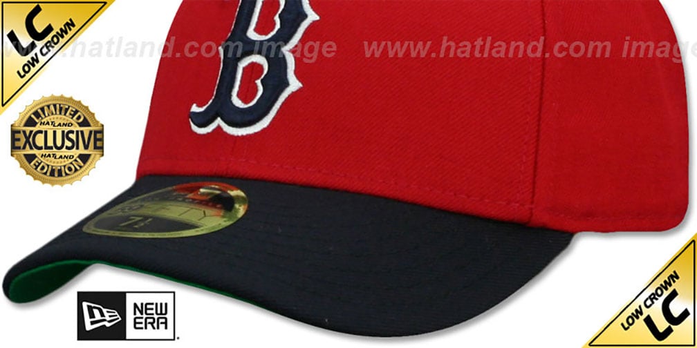Boston Red Sox LOW-CROWN 1975-78 COOPERSTOWN Fitted Hat