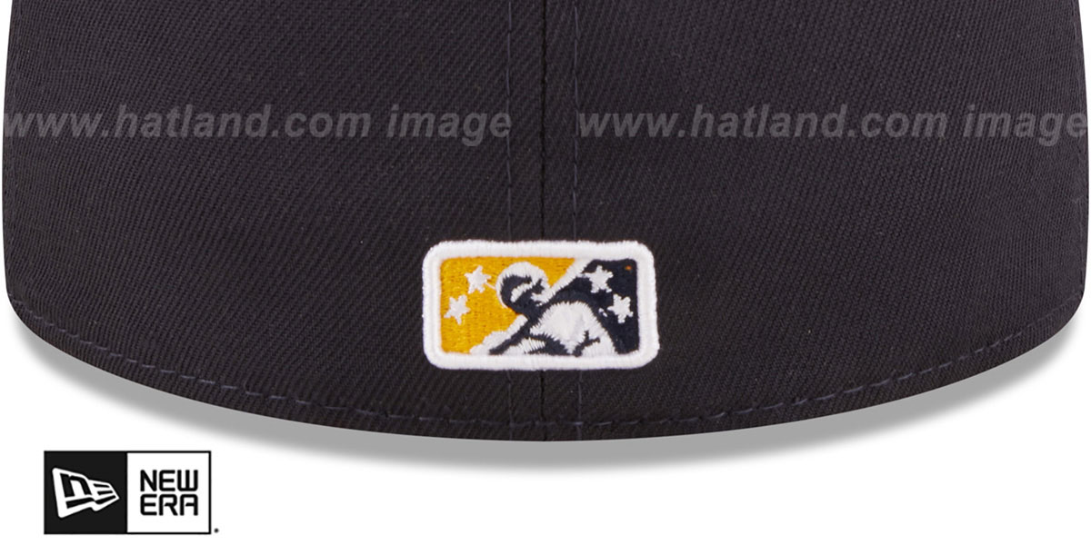 Charleston RiverDogs MILB ONFIELD HOME Navy Fitted Hat