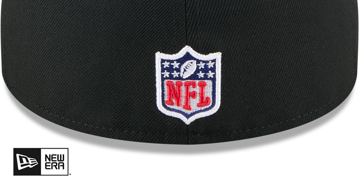 Seattle Seahawks 2025 NFL DRAFT ONSTAGE A-FRAME Black-Navy Fitted
