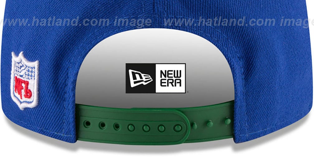 Seattle Seahawks RETRO-BASIC SNAPBACK Royal Hat by New Era