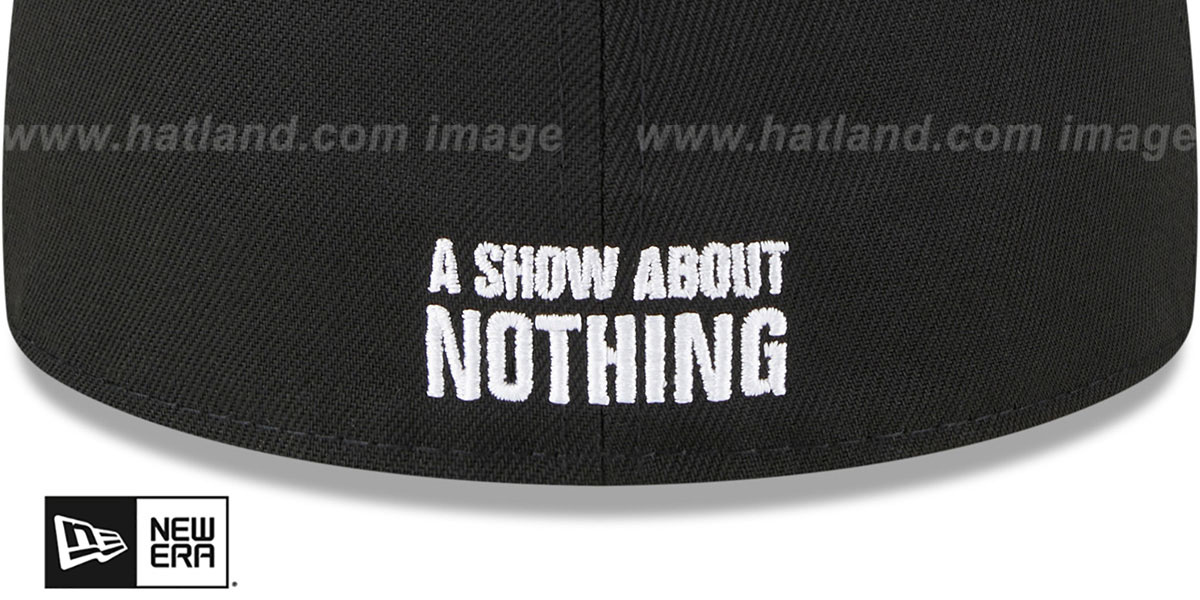 Seinfeld HOLLYWOOD Black Fitted Hat by New Era