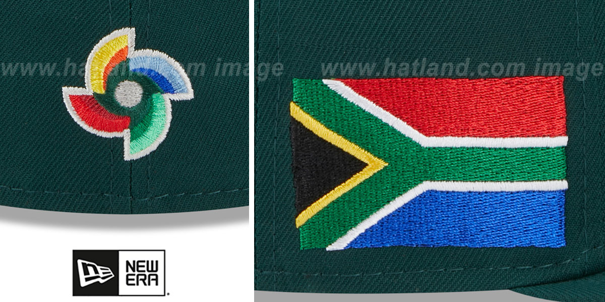 South Africa 2026 WBC GAME Green Hat by New Era