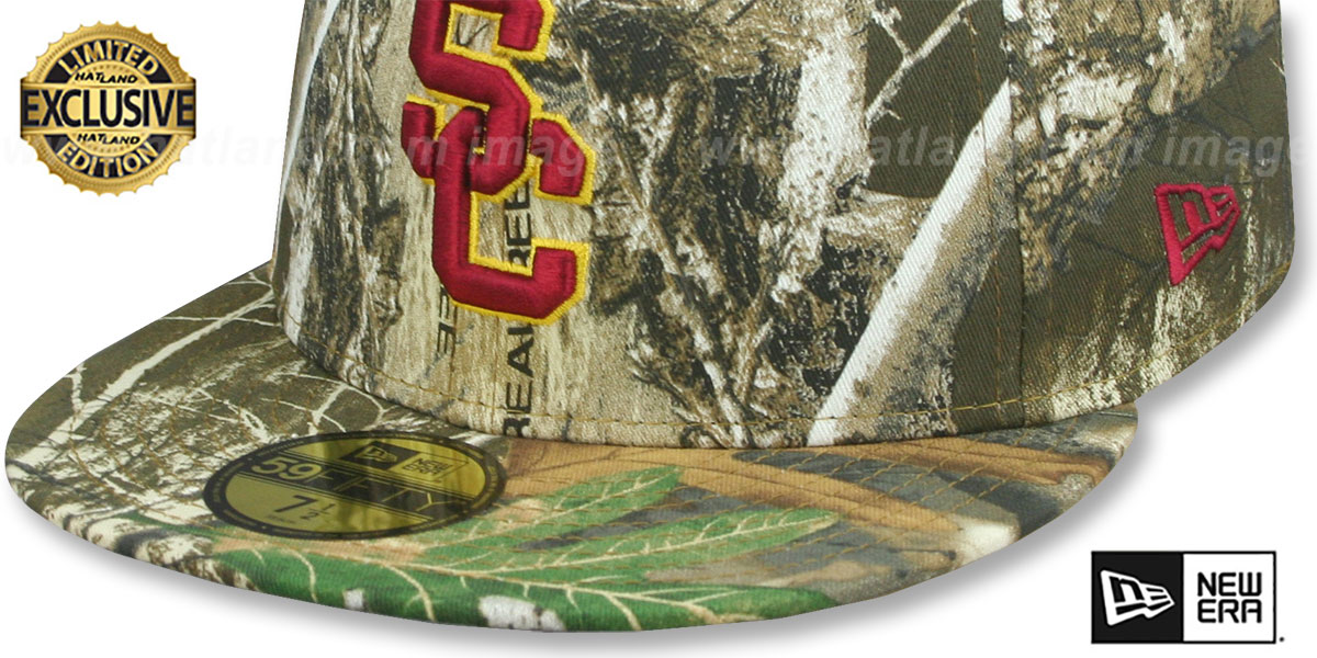 Southern California Southern Cal NCAA TEAM-BASIC Realtree Camo Fi