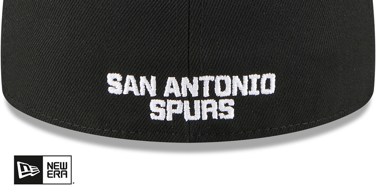 San Antonio Spurs 2025-26 NBA SPLIT PANEL TIP OFF Fitted Hat