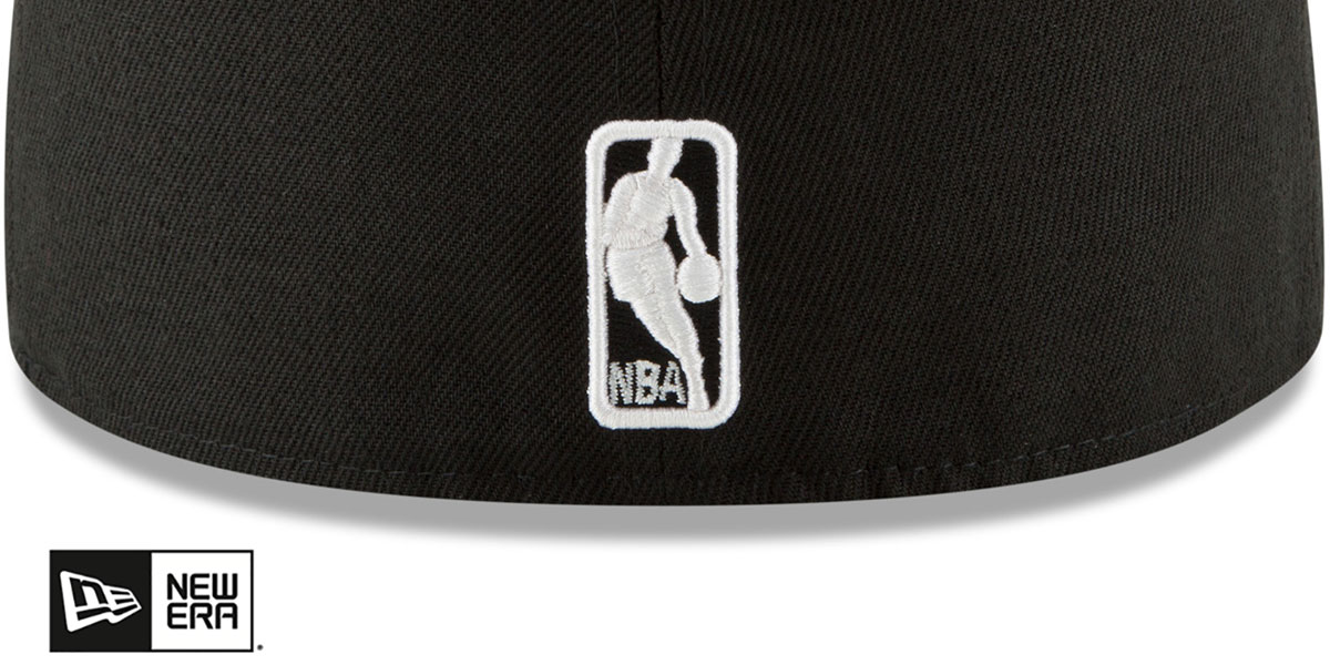 San Antonio Spurs NBA TEAM-BASIC Black Fitted Hat by New Era