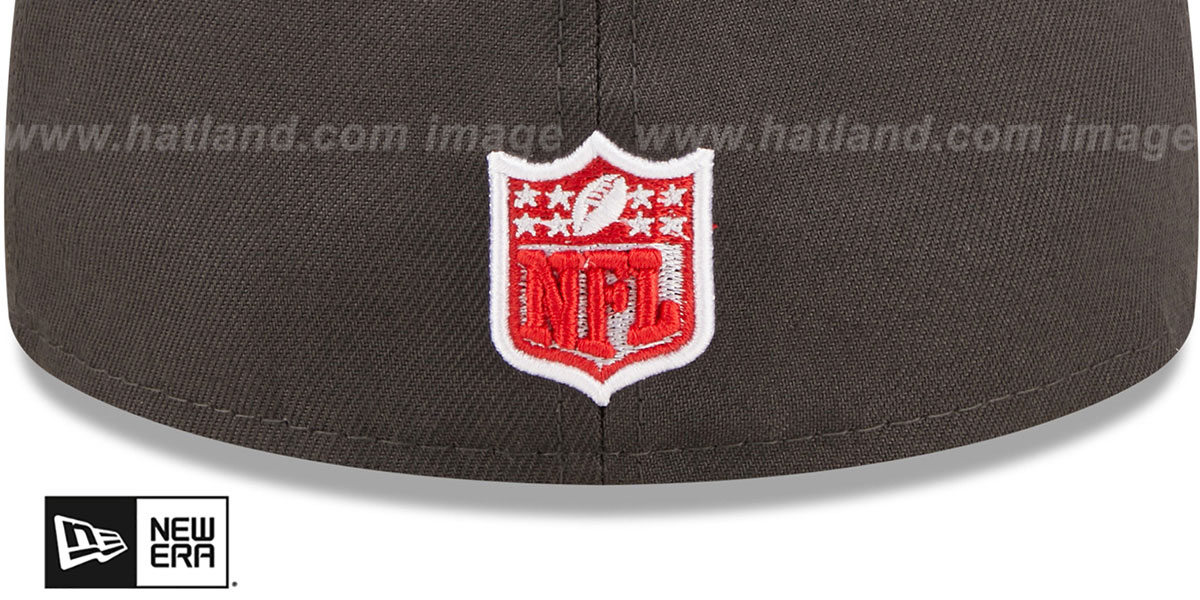 Pittsburgh Steelers 2T COLOR PACK Charcoal-Red Fitted Hat