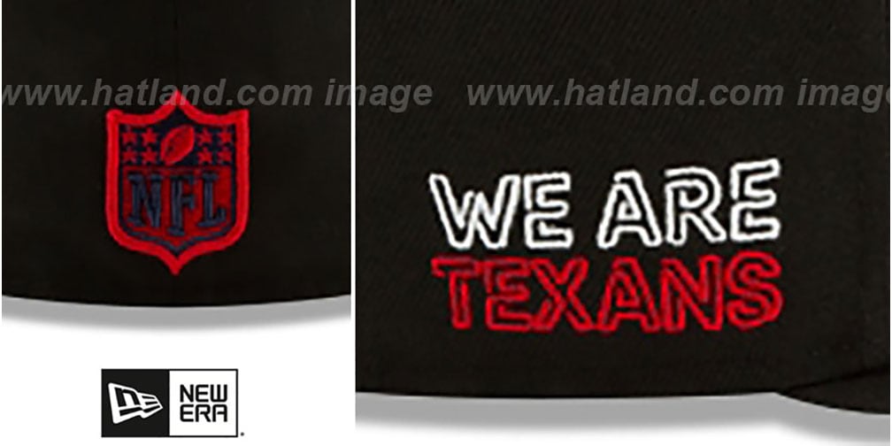 Houston Texans 2020 NFL VIRTUAL DRAFT Black Fitted Hat