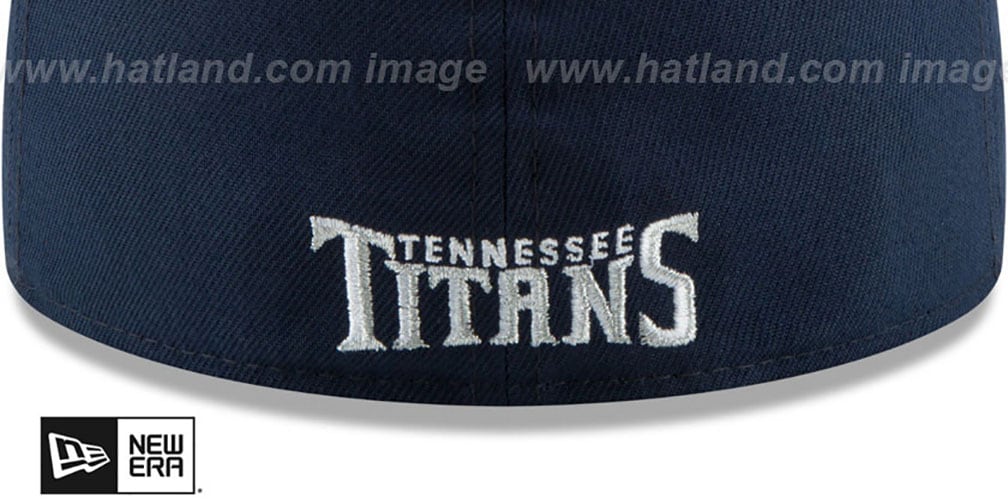 Tennessee Titans NFL TEAM-BASIC Navy Fitted Hat by New Era