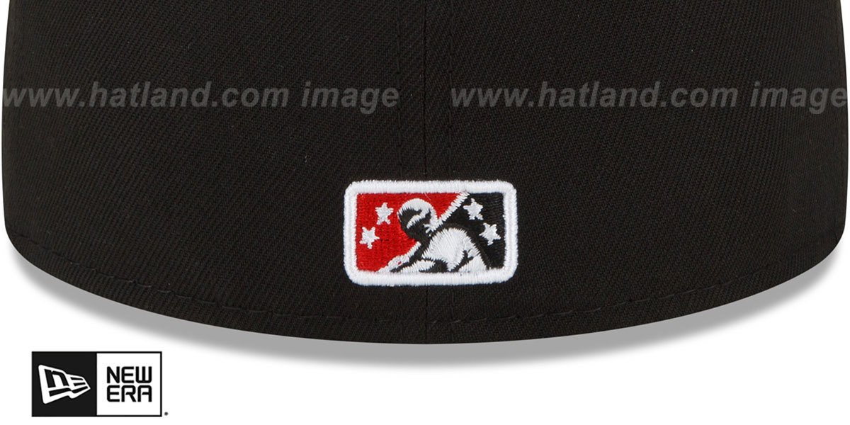 Rocket City Trash Pandas COPA Black-Blue Fitted Hat