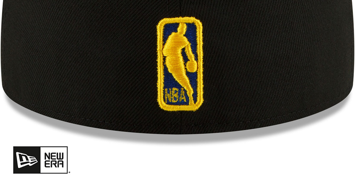 Golden State Warriors 2T NBA TEAM-BASIC Black-Royal Fitted Hat