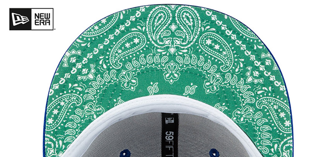 Golden State Warriors BANDANA KELLY BOTTOM Royal Fitted Hat