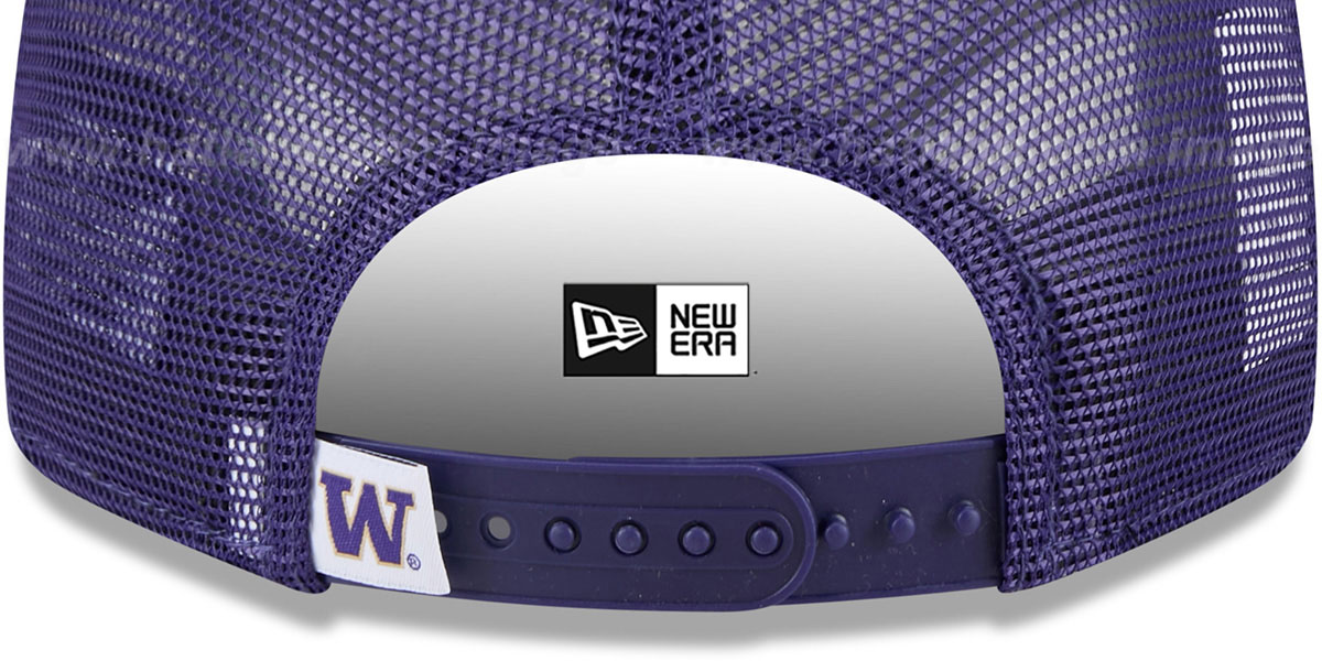 Washington TEAM-BASIC TRUCKER SNAPBACK Purple Hat