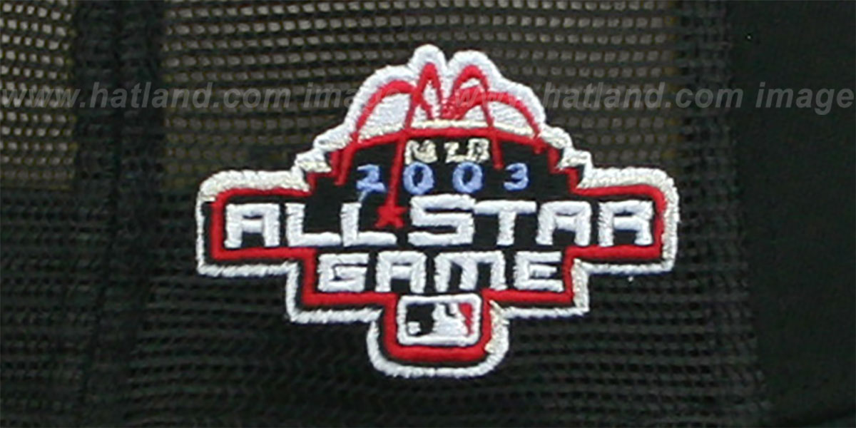 Chicago White Sox 2003 ASG MESH-BACK SIDE-PATCH Black-Black Fitte
