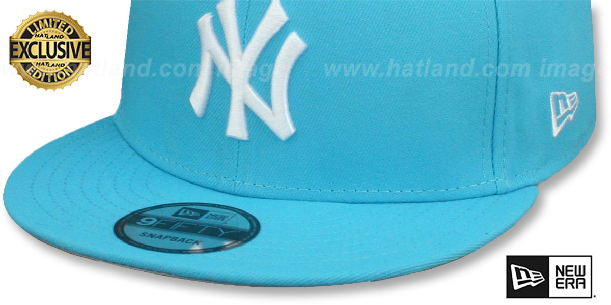 New York Yankees TEAM-BASIC SNAPBACK Blue-White Hat