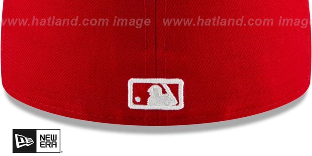 New York Yankees TEAM-GEM Red Fitted Hat by New Era
