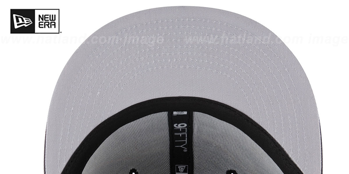 Cincinnati Bengals NFL TIDAL WAVE SNAPBACK Black-Charcoal Hat