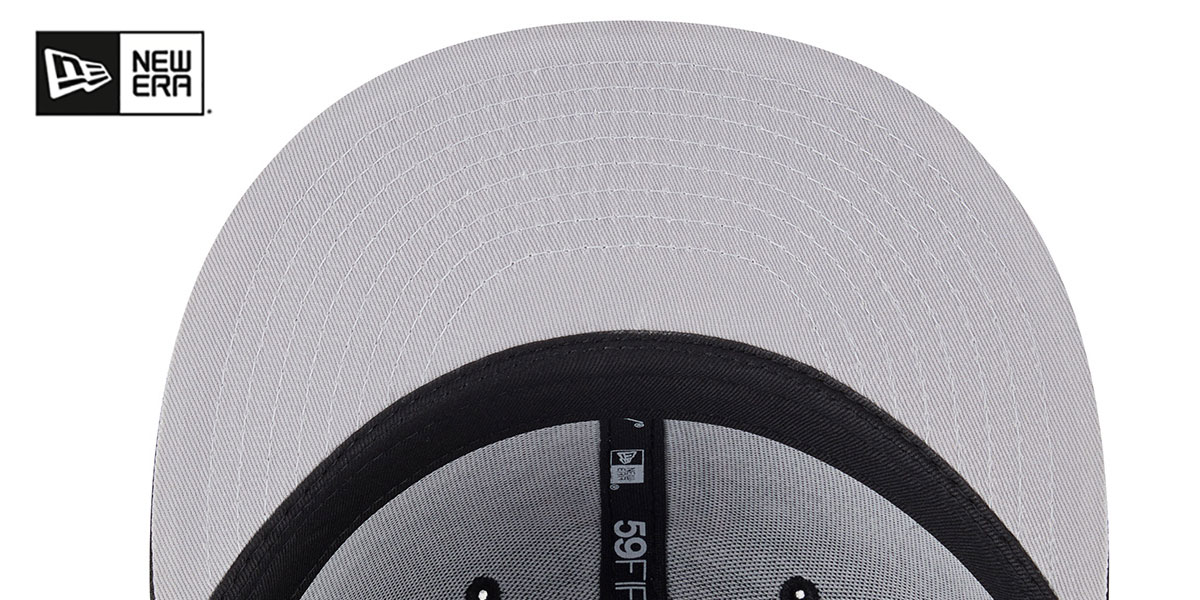 Chicago Bulls DECEPTOR Black Fitted Hat by New Era
