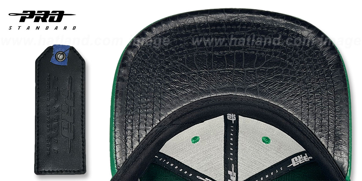 Boston Celtics RETRO-ARCH STRAPBACK Black-White Hat