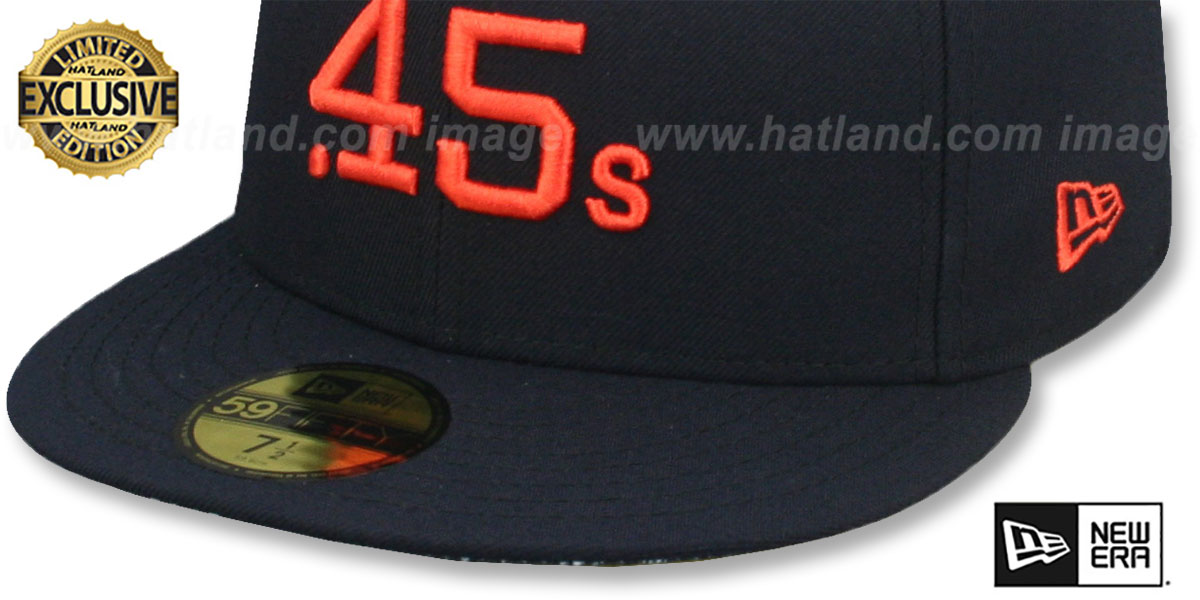 Houston Colt .45s 1962 COOPERSTOWN BLACKDANA BOTTOM Fitted Hat