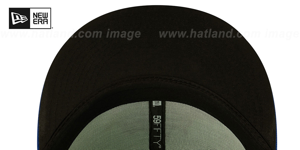 Tulsa Drillers THEME NIGHT Lime-Royal Fitted Hat by New Era