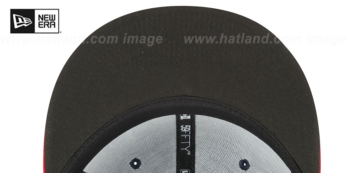 Tulsa Drillers THEME NIGHT Navy-Red Fitted Hat by New Era