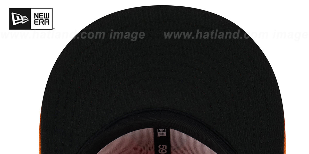 Aberdeen IronBirds THEME NIGHT Orange Fitted Hat by New Era