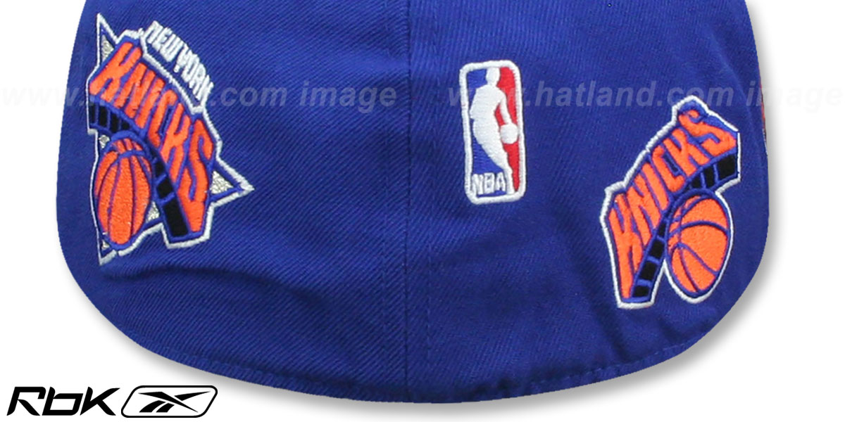 New York Knicks ELEMENTS Royal Fitted Hat by Reebok
