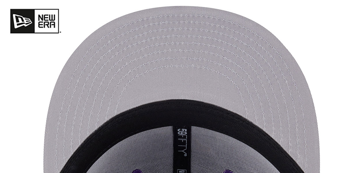 Los Angeles Lakers DECEPTOR Purple Fitted Hat by New Era