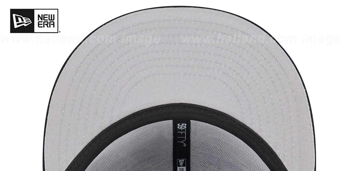 NBA ALL STAR ALL-OVER Black Fitted Hat by New Era