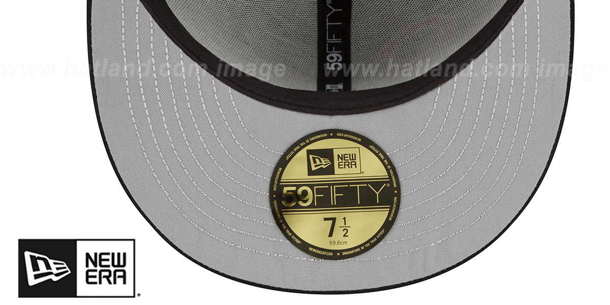 NFL ALL-OVER Black Fitted Hat by New Era