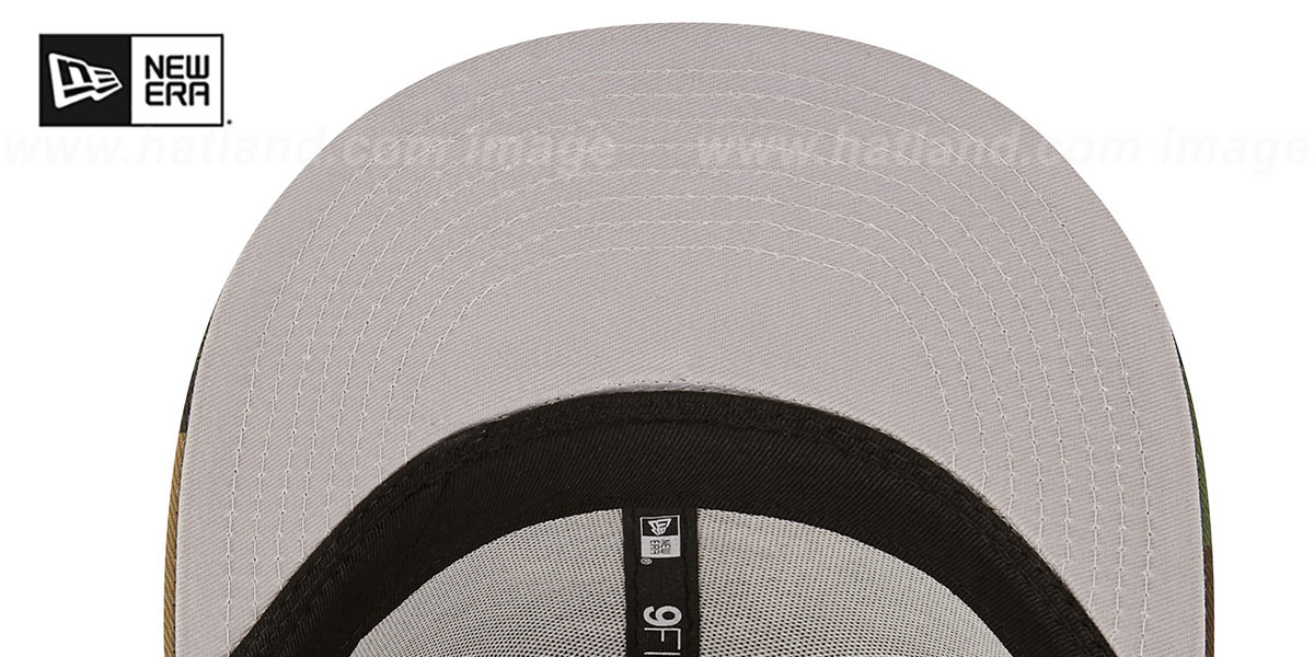 Toronto Raptors ARMY CAMO TRUCKER Hat by New Era