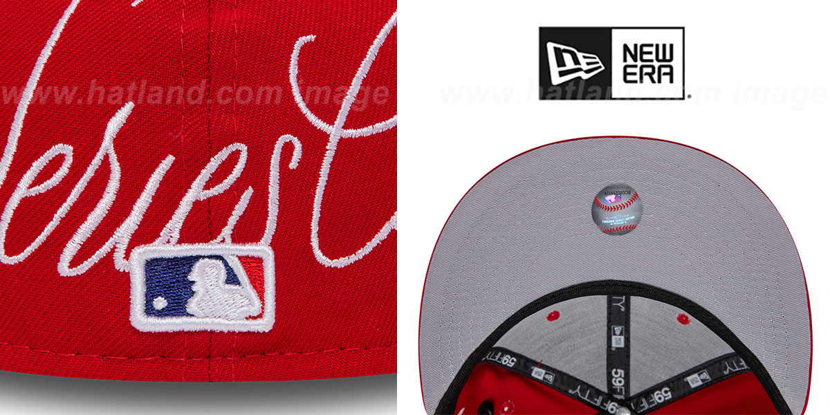 Cincinnati Reds HISTORIC CHAMPIONS Red Fitted Hat by New Era