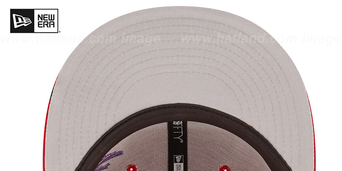 Cincinnati Reds SIDE-BLOOM Red Fitted Hat by New Era