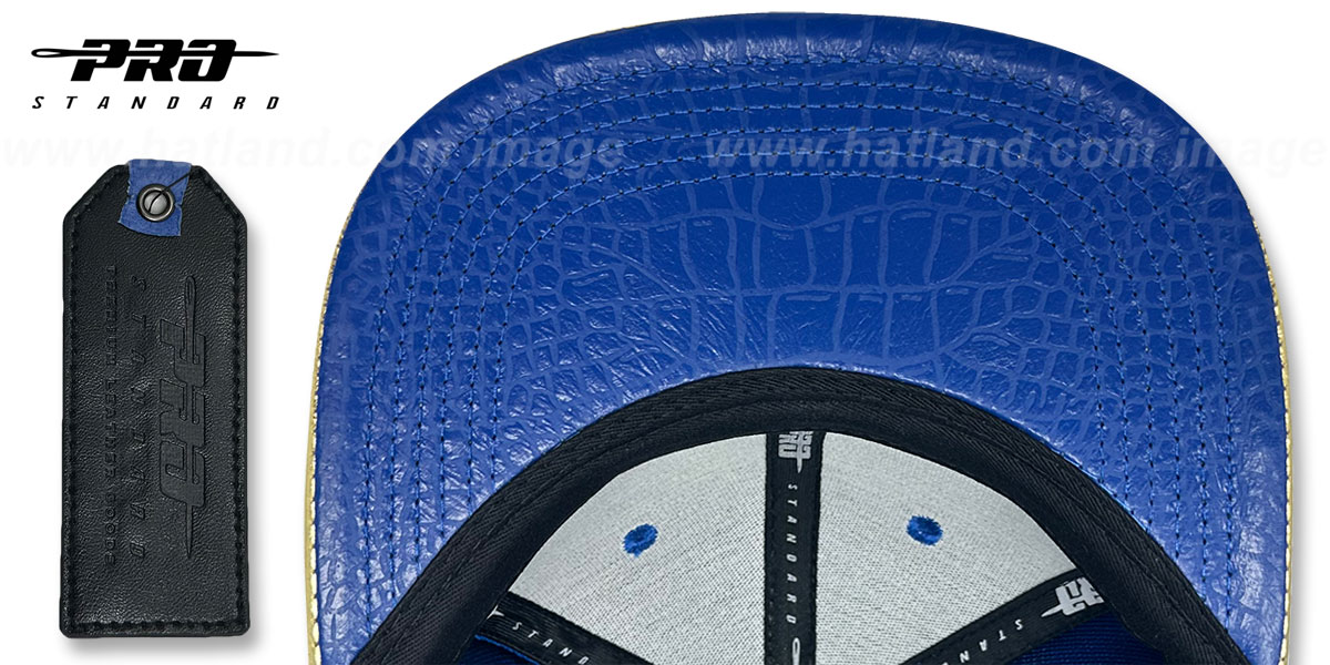 Golden State Warriors TEAM-BASIC STRAPBACK Royal-Gold Hat