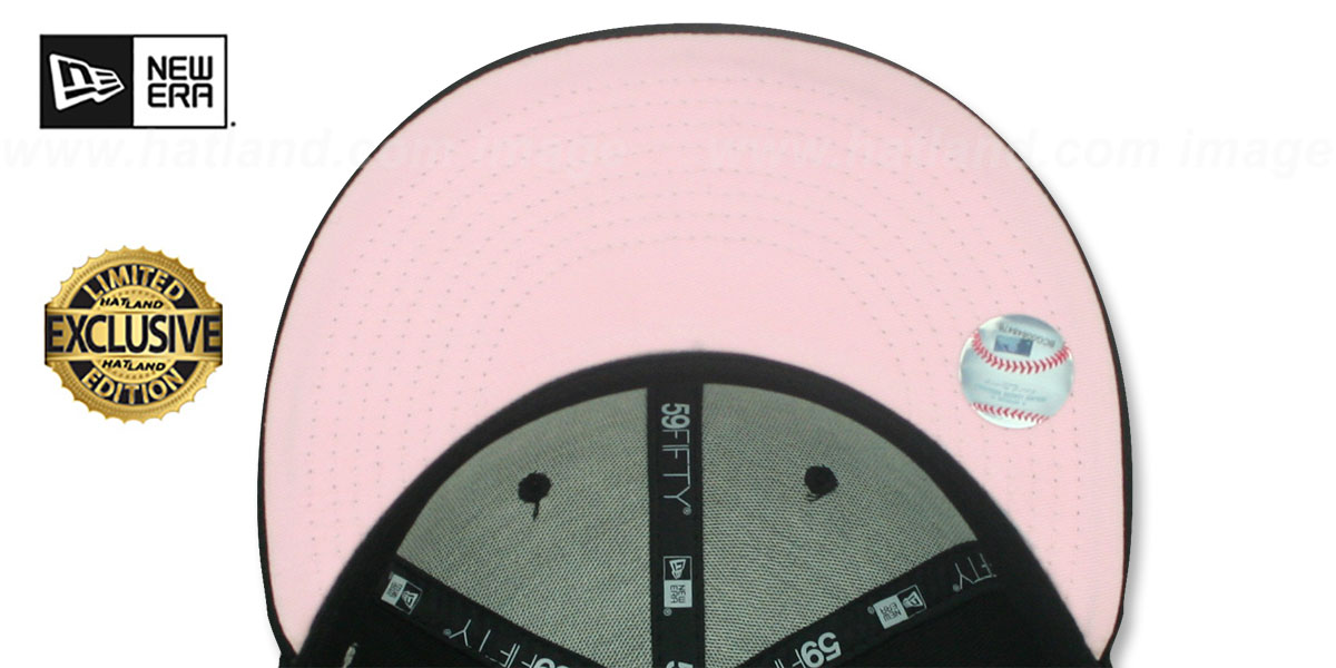 Chicago White Sox SOUTHSIDE HITMEN PATCH-BOTTOM Black-Pink Fitted