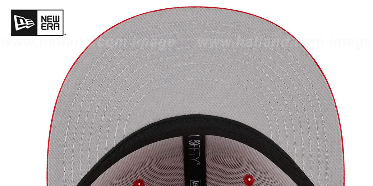 Washington Wizards 2023 NBA DRAFT Red Fitted Hat by New Era