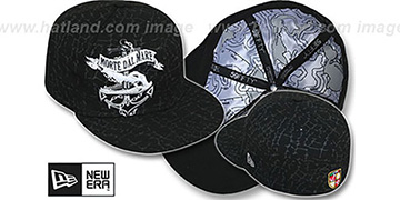 New Era DEATH FROM ABOVE Grey Fitted Hat