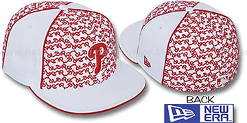 Philadelphia Phillies LOS-LOGOS White-Green Fitted Hat