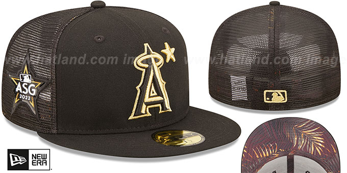 Los Angeles Angels 2022 MLB ALL-STAR GAME Black Fitted Hat