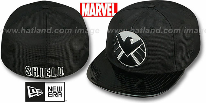 Avengers SHIELD Black Fitted Hat by New Era