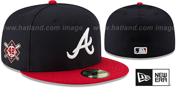 Atlanta Braves JACKIE ROBINSON HOME Hat by New Era