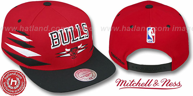 Chicago Bulls 2T DIAMONDS SNAPBACK Red-Black Hat