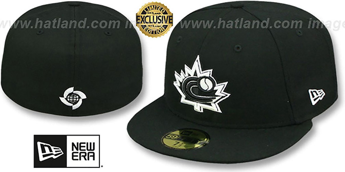 Canada PERFORMANCE WBC Black-White Hat by New Era
