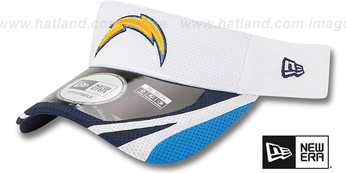 Chargers 2014 NFL TRAINING White Visor by New Era